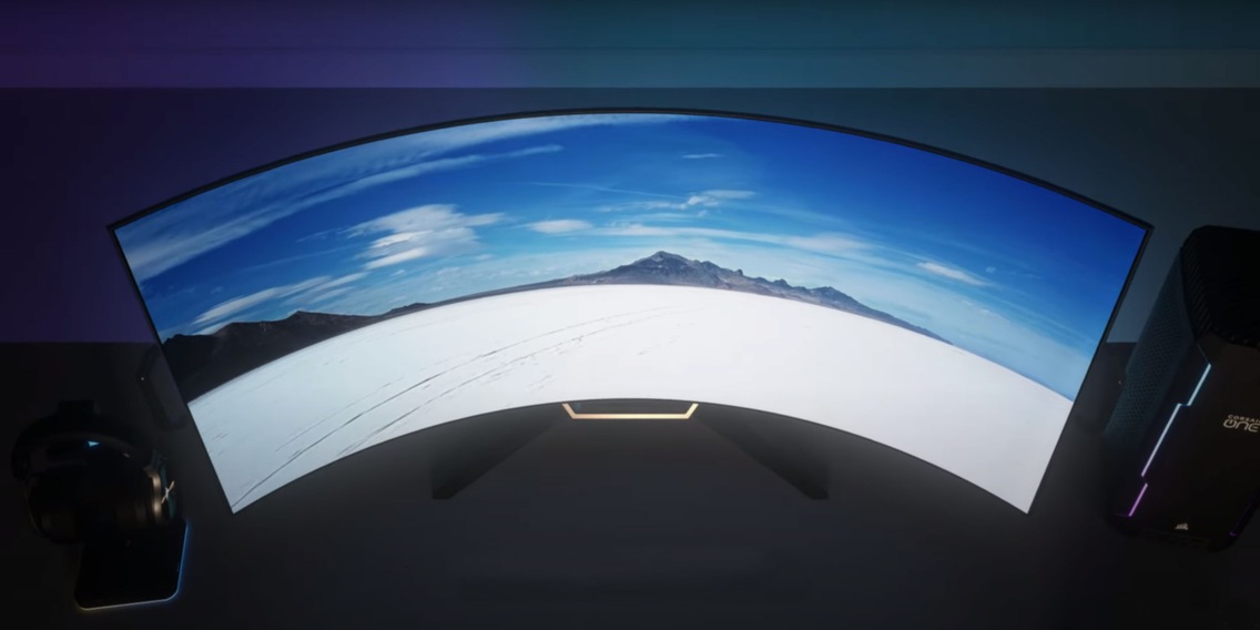 Bendable OLED monitor: Corsair introduces Xenon Flex - Galaxus
