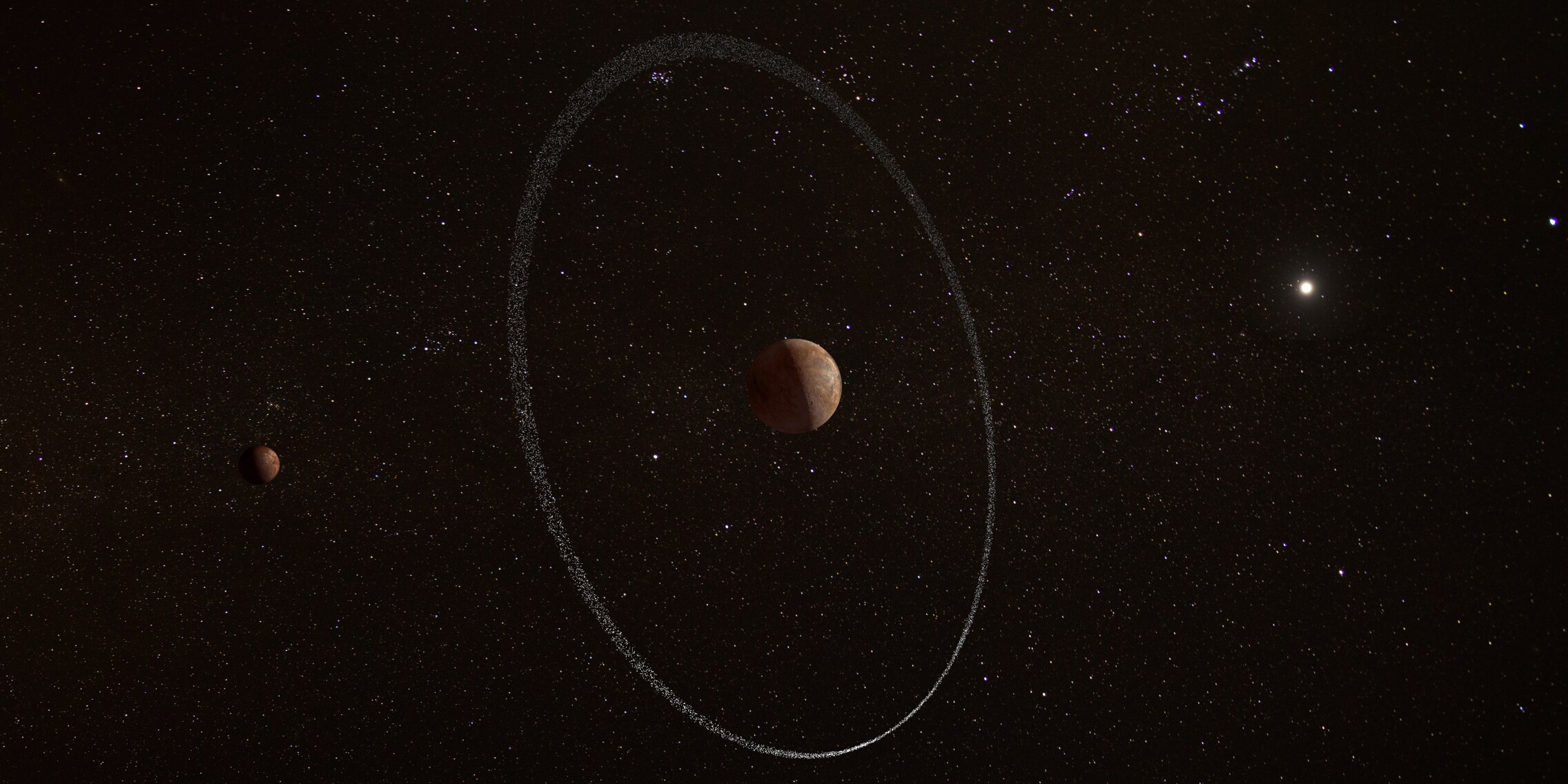 Mysterious rings discovered around dwarf planet Quaoar - Galaxus