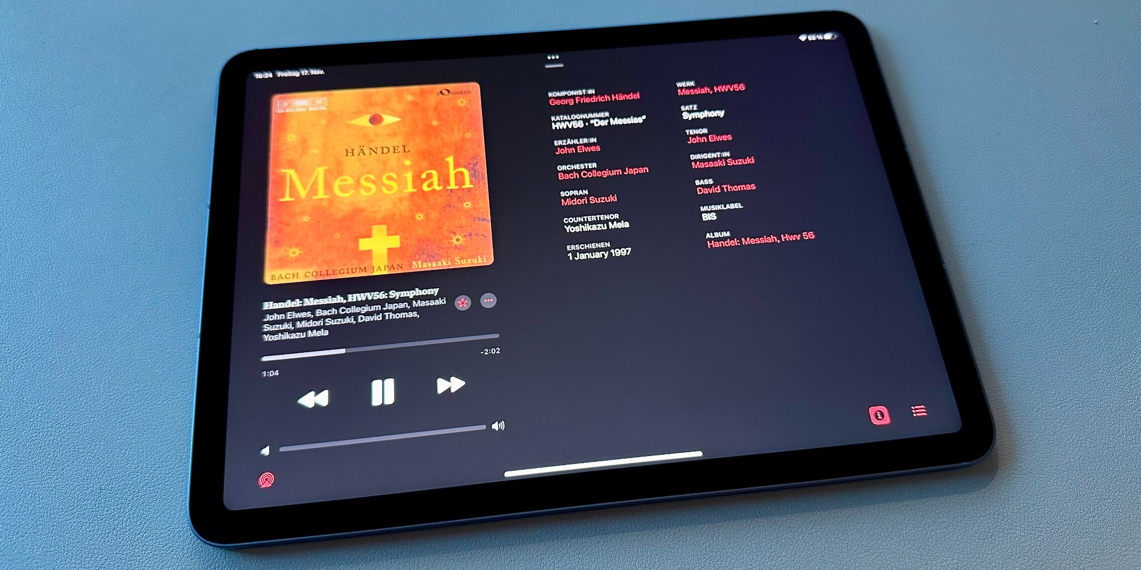 Apple Music Classical neu auch fürs iPad - Galaxus