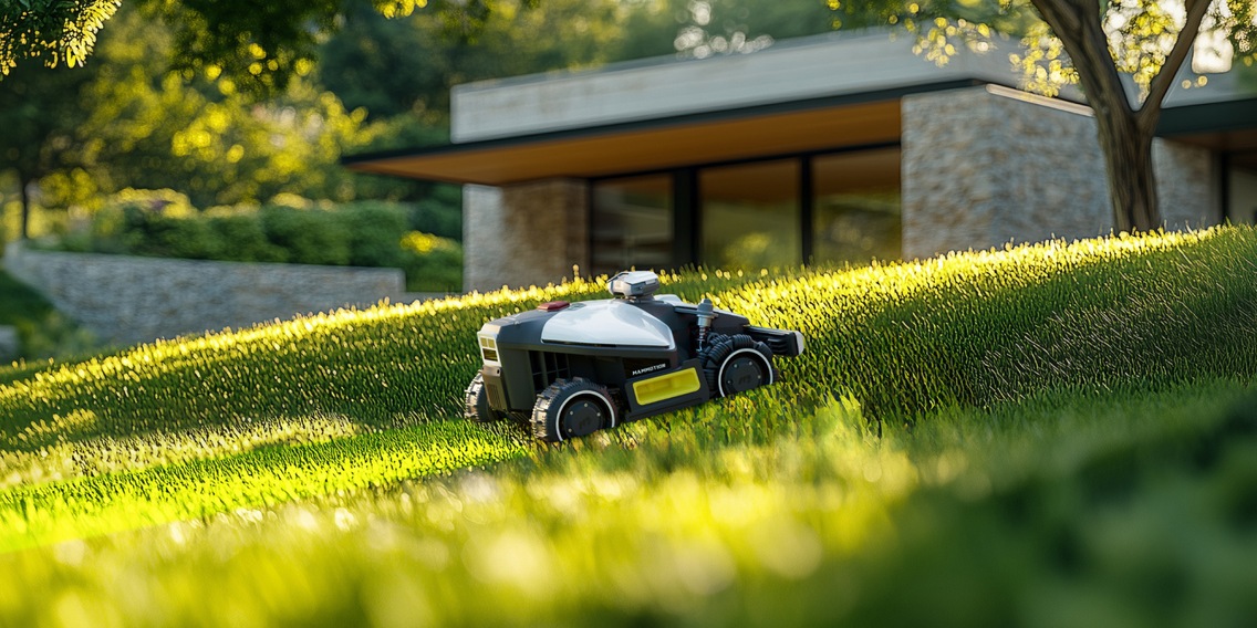 The new generation of robotic lawnmowers relies on AI - Galaxus