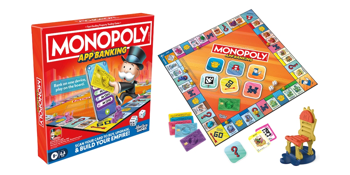 Schluss mit Bargeld: neue Monopoly-Version kommt mit einer Banking-App ...