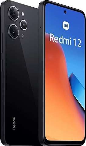 Xiaomi Redmi 12 (128 GB, Midnight Black, 6.79", Hybrid Dual SIM, 50 Mpx ...