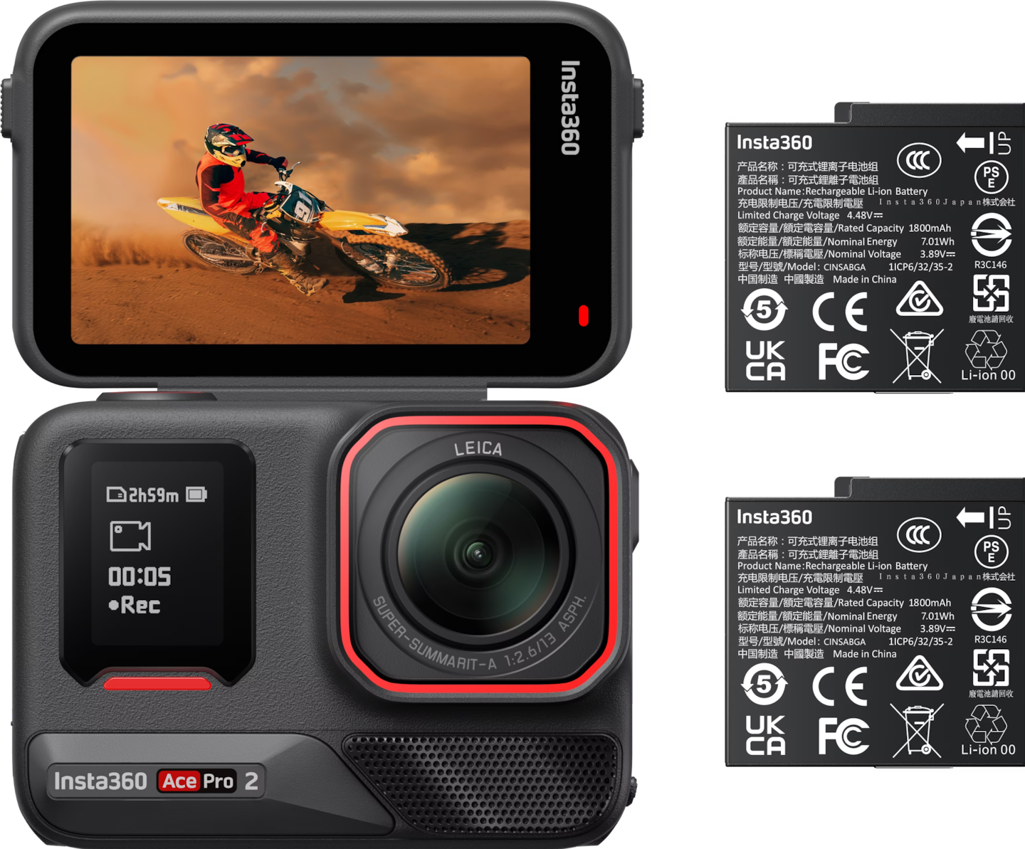 Insta360 Ace Pro2 Dual Battery Bundle (Bluetooth, WLAN) - Galaxus