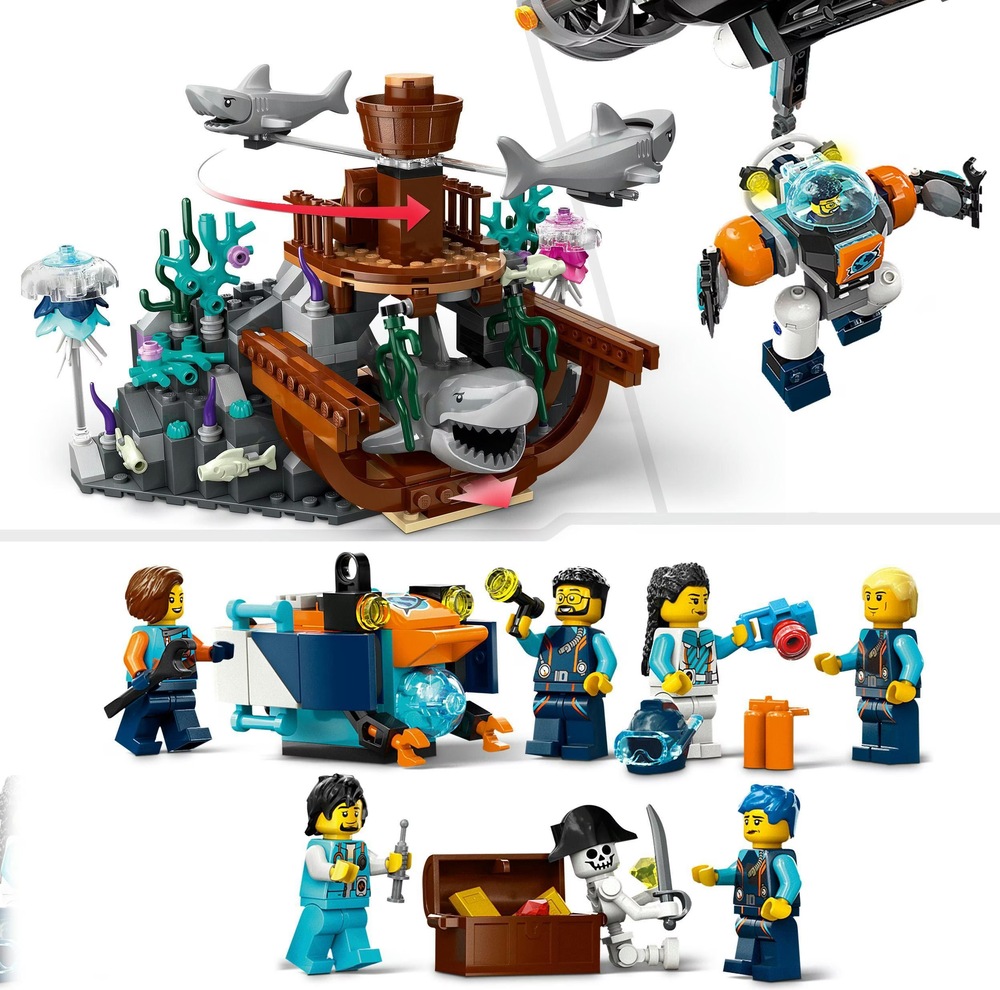 LEGO Forscher-U-Boot (60379, LEGO City) - kaufen bei Galaxus