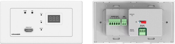 Hochleistungs AVoIP Decoder für 4K60 4:2:0 Video über 1G Ethernet mit ...