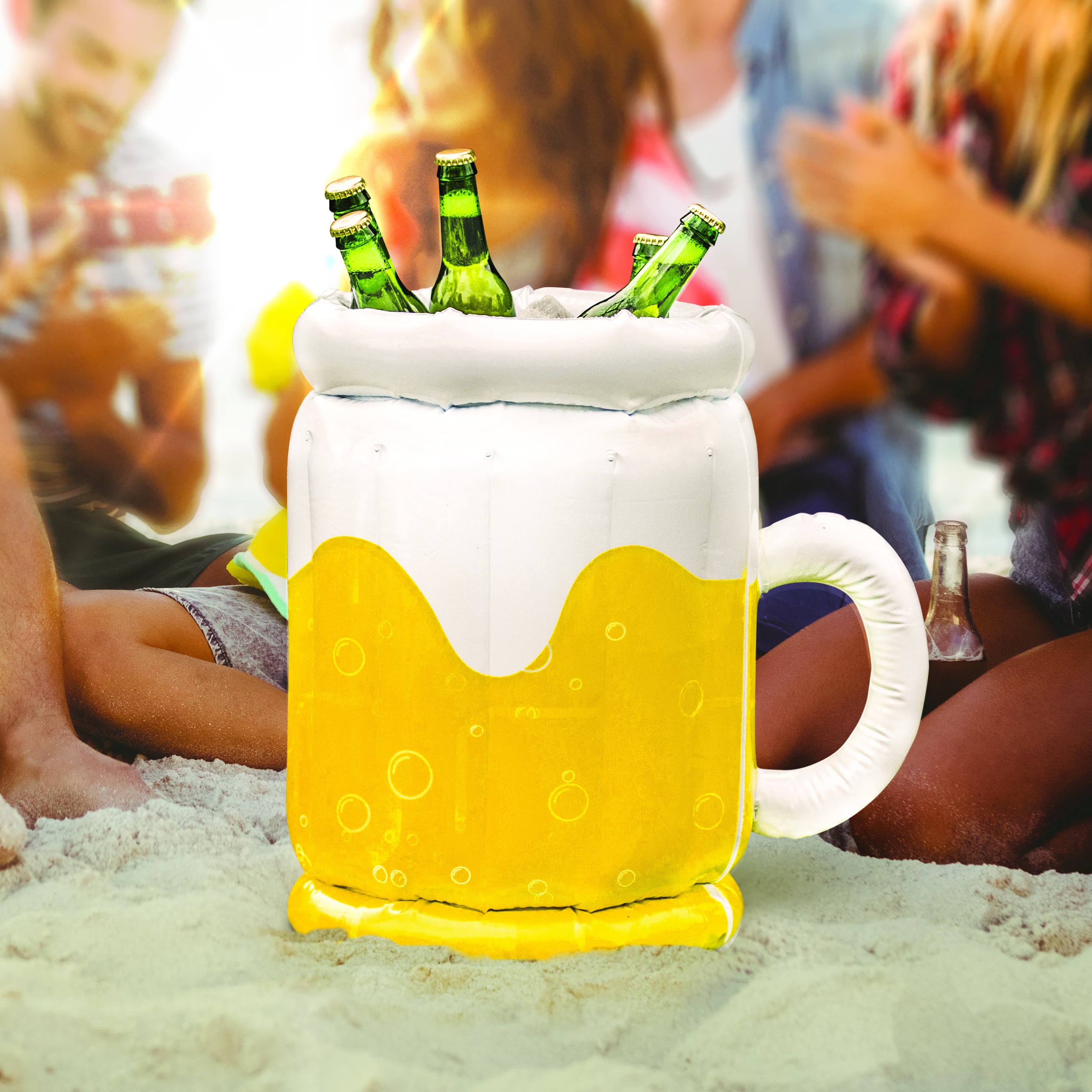 inflatable beer cooler