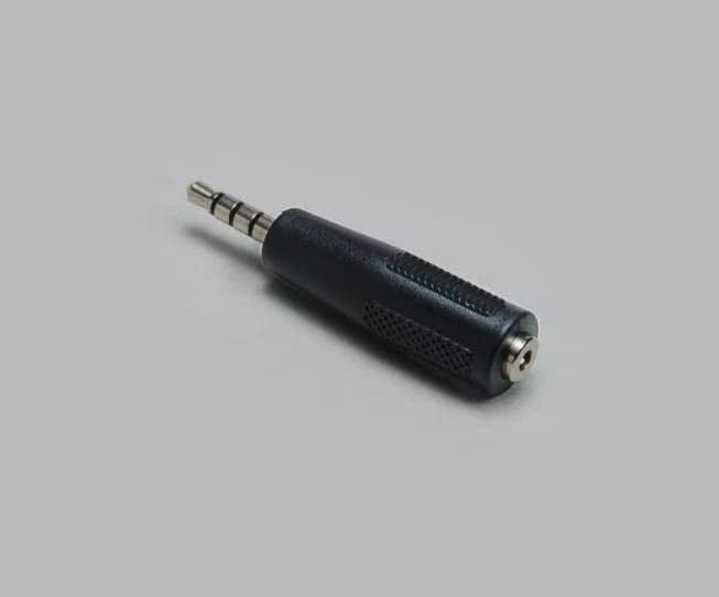 BKL Electronic BKL Jack adapter (stereo) jack plug 3.5 mm to jack ...