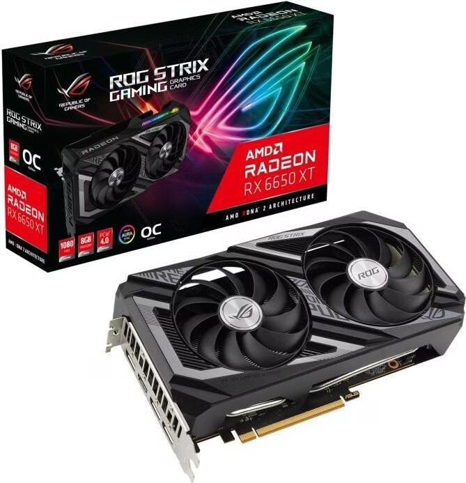 ASUS ROG Radeon STRIX RX6650XT O8G V2 GAMING (8 GB) - Galaxus