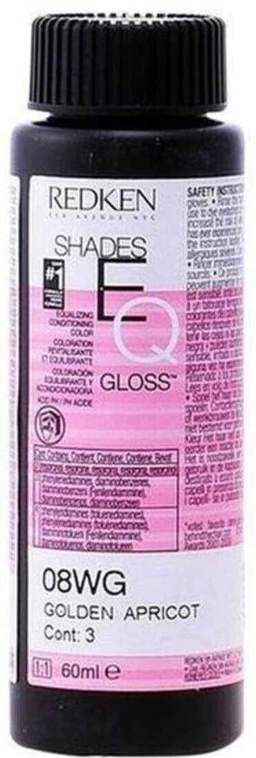 Redken SHADES EQ #08WG golden apricot 60 ml (Golden Apricot (08WG ...
