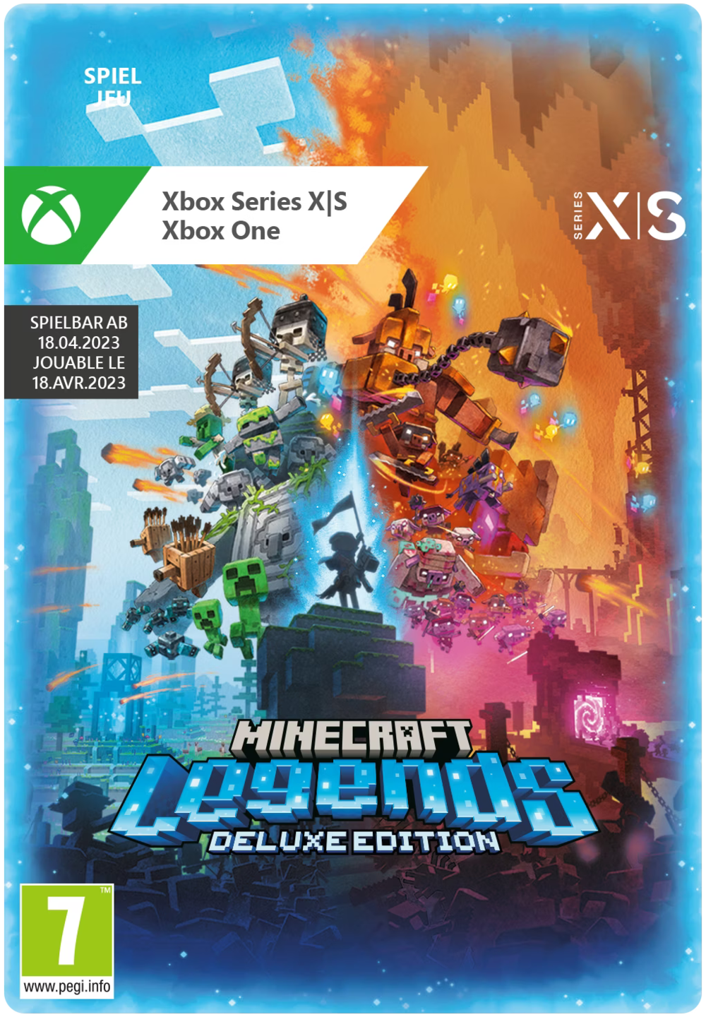 Mojang C2C Minecraft Legends Xbox Deluxe Edition CH (Xbox Series X, Xbox One S, Xbox Series S ...