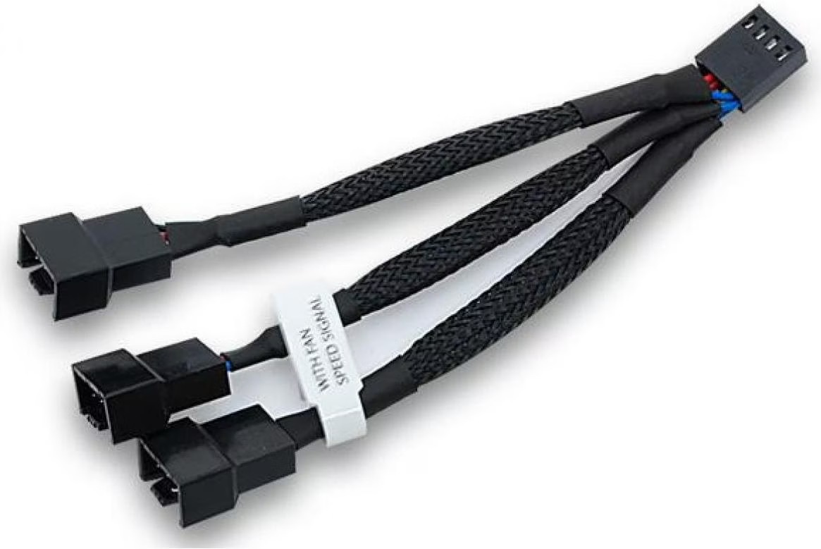 EKWB EK-Cable Y-Weiche für 3x 4-Pin-PWM-Lüfter - kaufen bei Galaxus