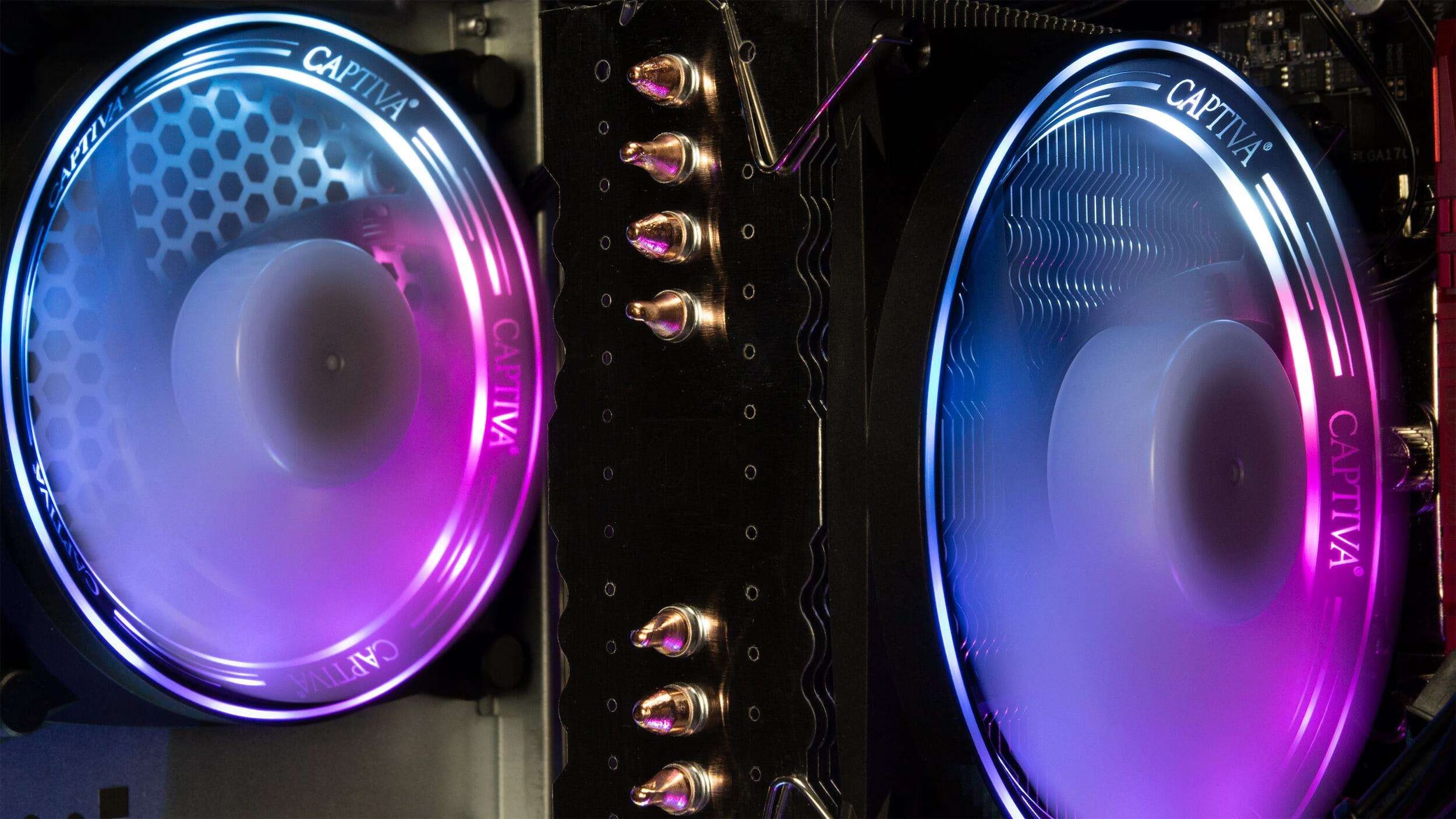 Captiva Advanced Gaming R81-599 Ryzen 7 RX 7800 XT (Intel Core i7-8700 ...