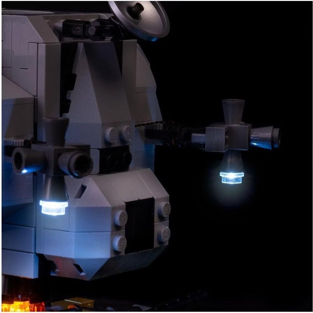 Light my bricks LED Licht Set 2.0 für LEGO NASA Apollo 11 Mondfähre ...