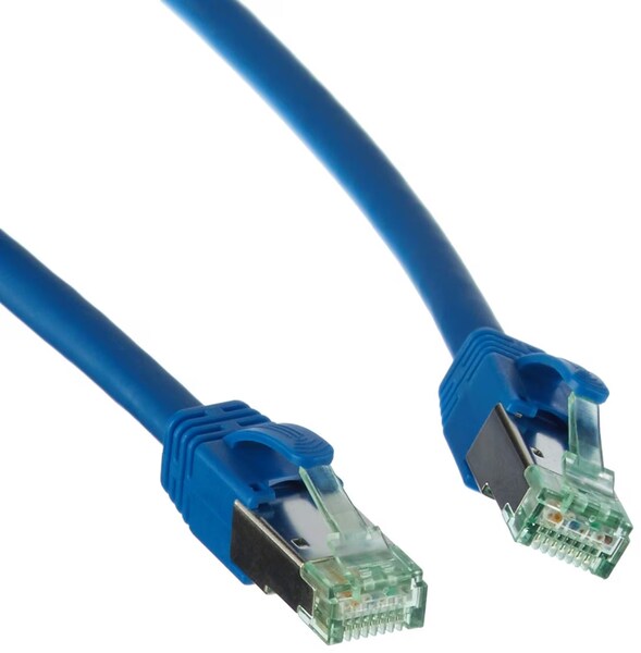 Nambo Patch cable S/FTP Cat 6a High Quality T138 GHMT (ISO/IEC) blue 5 ...