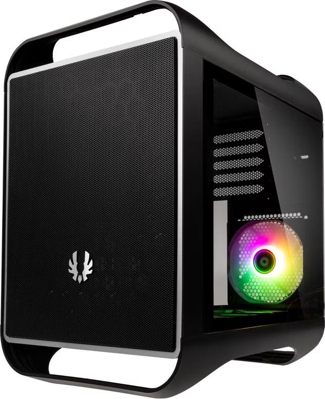 BitFenix Prodigy M 2022 ARGB Micro-ATX-Gehäuse, Tempered Glass (mATX ...