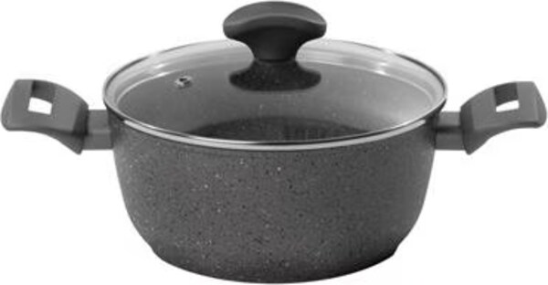 Domoletti MARBLE STONE CASS. 20 CM W GLASS LID - kaufen bei Galaxus