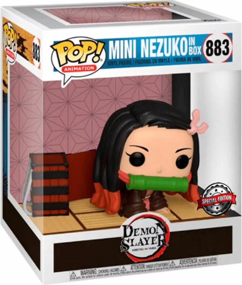 Funko POP figure Deluxe Demon Slayer Kimetsu no Yaiba Mini Nezuko ...