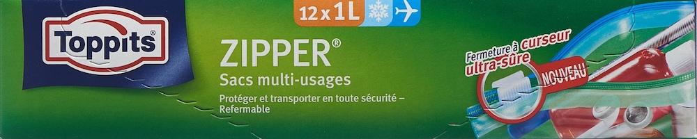 Toppits Zipper 12 x 1L (12 x) - kaufen bei Galaxus