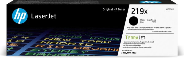 HP 219X Schwarz Original LaserJet-Tonerkartusche mit hoher Reichweite ...