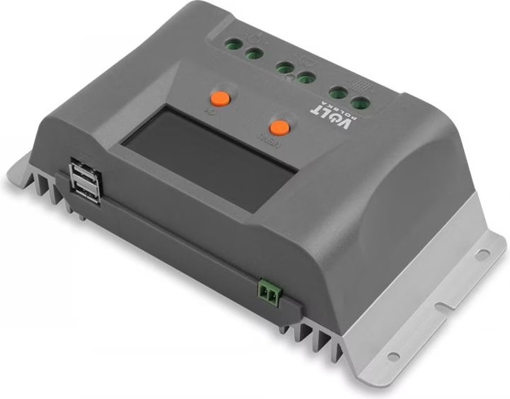 Volt Polska SOLARREGLER SOL MPPT 10A (50V) 12V + LCD (Solaranlage Set ...