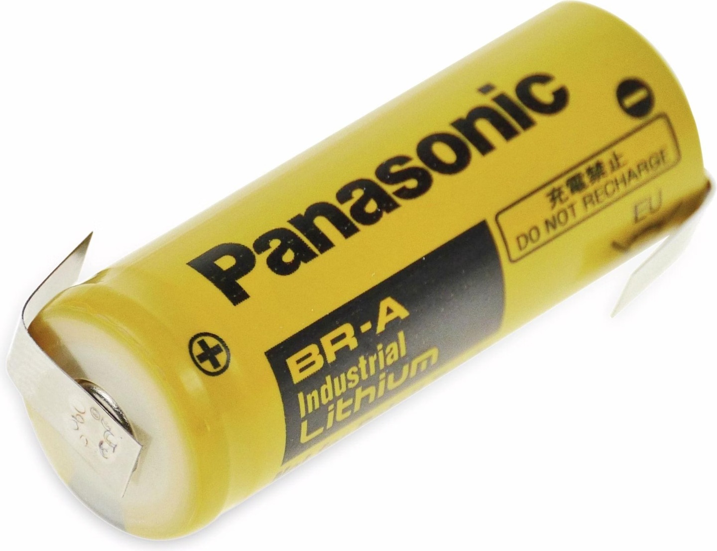 Panasonic Lithium battery BR-A, with Z-solder tag 3 V-, 1800 mAh - Galaxus