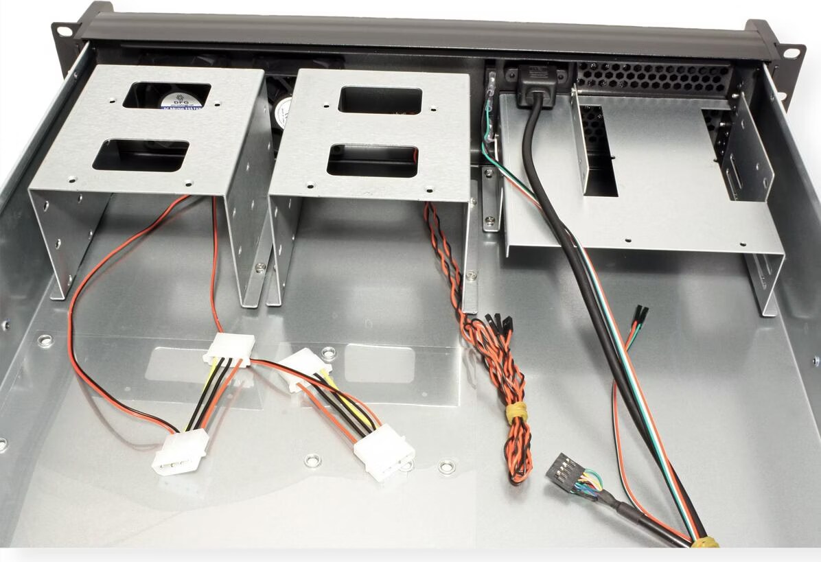 Intertech 2U 2098-SK, 19" Rack Servergehäuse - kaufen bei Galaxus