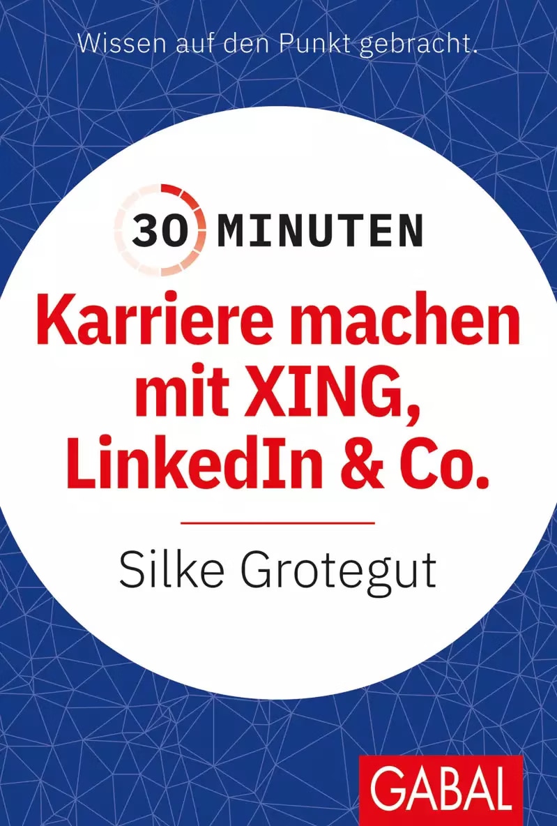 30 Minuten Karriere machen mit XING, LinkedIn und Co (Deutsch, Silke Grotegut, 2022) - Galaxus