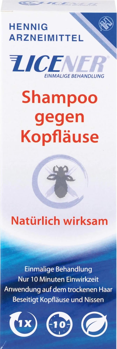 Hennig Arzneimittel Licener Shampoo gegen Kopfläuse, 100 ml Shampoo ...