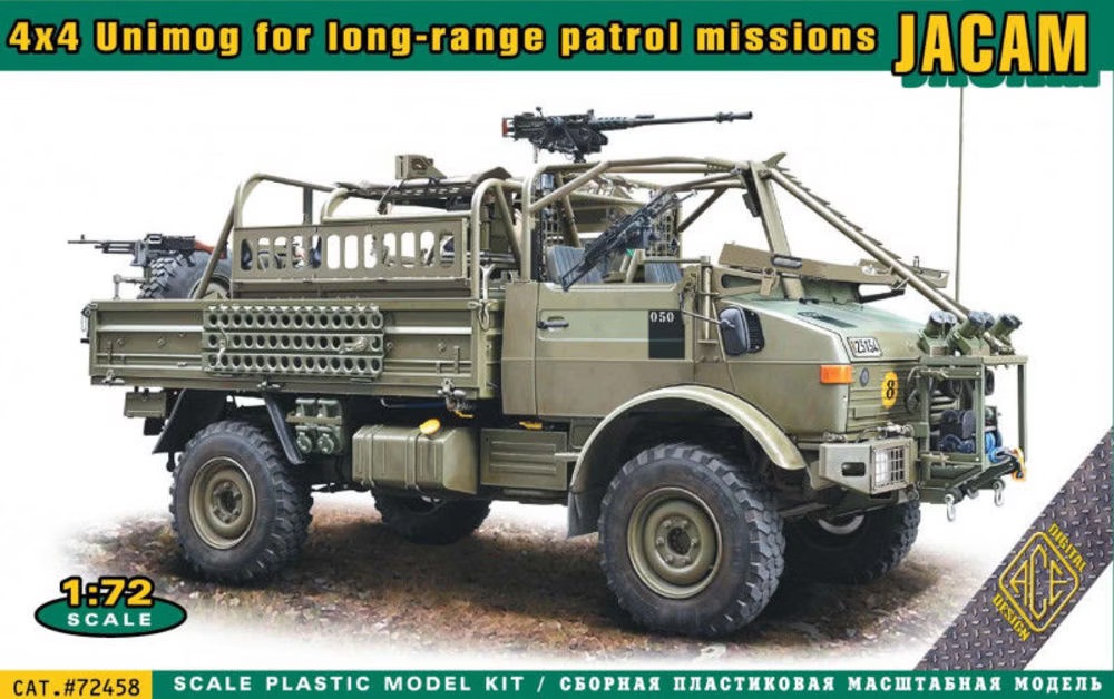 Ace 4x4 Unimog for long-range Patrol Missions JACAM - Galaxus