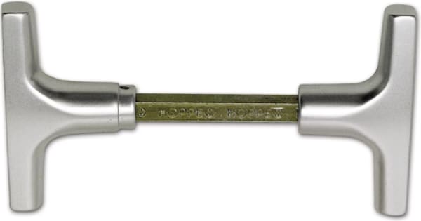 Hoppe Pair of overhead door lock handles, VK 9 mm, TS 40 - 50 mm ...