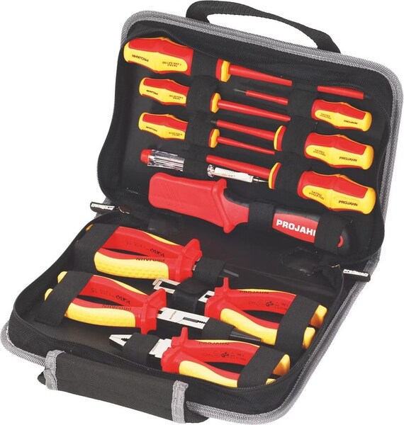 Projahn #8687, VDE electrician's tool folder 12 pcs. (12 pieces) - Galaxus