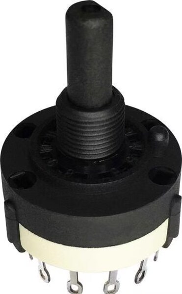 RND Components Rotary step switch, poles %3D 3, positions %3D 4, 30 ...