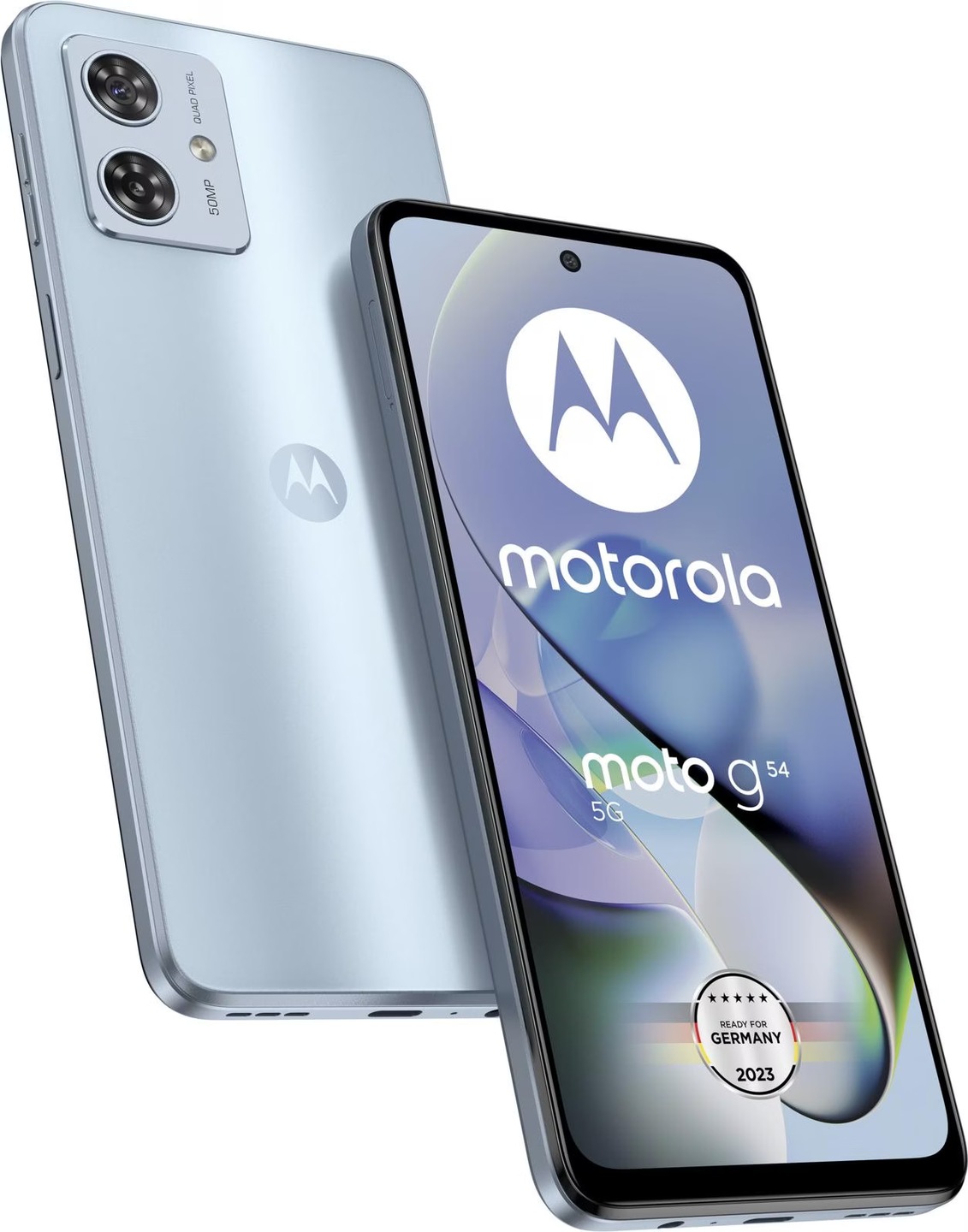 Motorola Moto G54 (256 GB, Glacier Blue, 6.50", SIM + eSIM, 50 Mpx, 5G ...