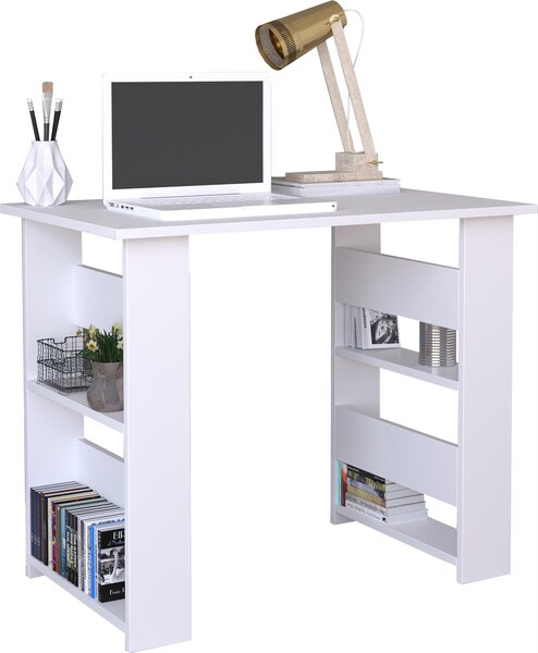 Vcm Holz Schreibtisch Computertisch Arbeitstisch Bürotisch Büro Tisch