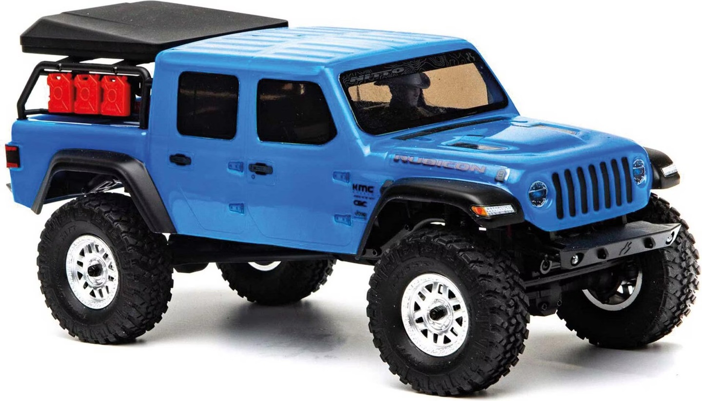 Axial Scale Crawler SCX24 Jeep JT Gladiator, Blau, 1:24, RTR (RTR Ready ...