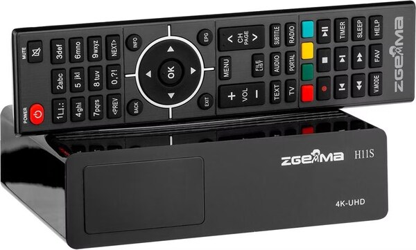 Zgemma Zgemma H11S DVB-S2X 4K UHD H.265 HEVC LINUX KODI UNICABLE Satelliten-Tuner - Galaxus