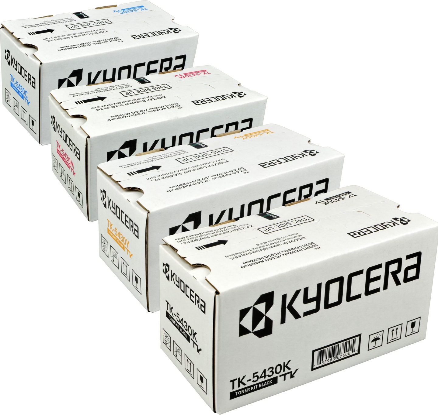 Kyocera 4 Kyocera Toner TK-5430 Multipack K C M Y 4-farbig (M, BK, Y, C ...