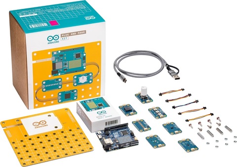 Arduino UNO R4 Wi-Fi Plug-and-Make-Kit - kaufen bei Galaxus