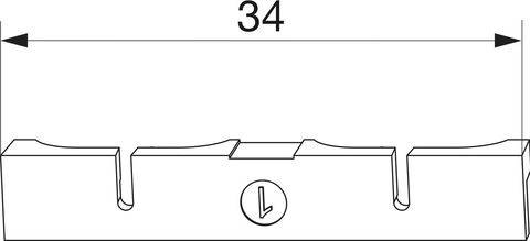 Maco TRONIC Unterlage für Reedkontakt Typ 2, PVC, weiß (363183) - Galaxus