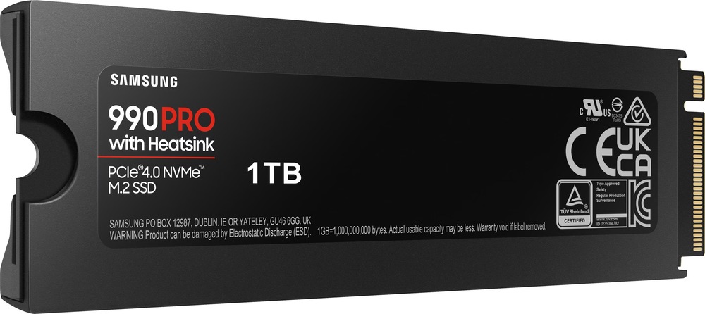 Samsung 990 Pro mit Heatsink (1000 GB, M.2 2280) - kaufen bei Galaxus