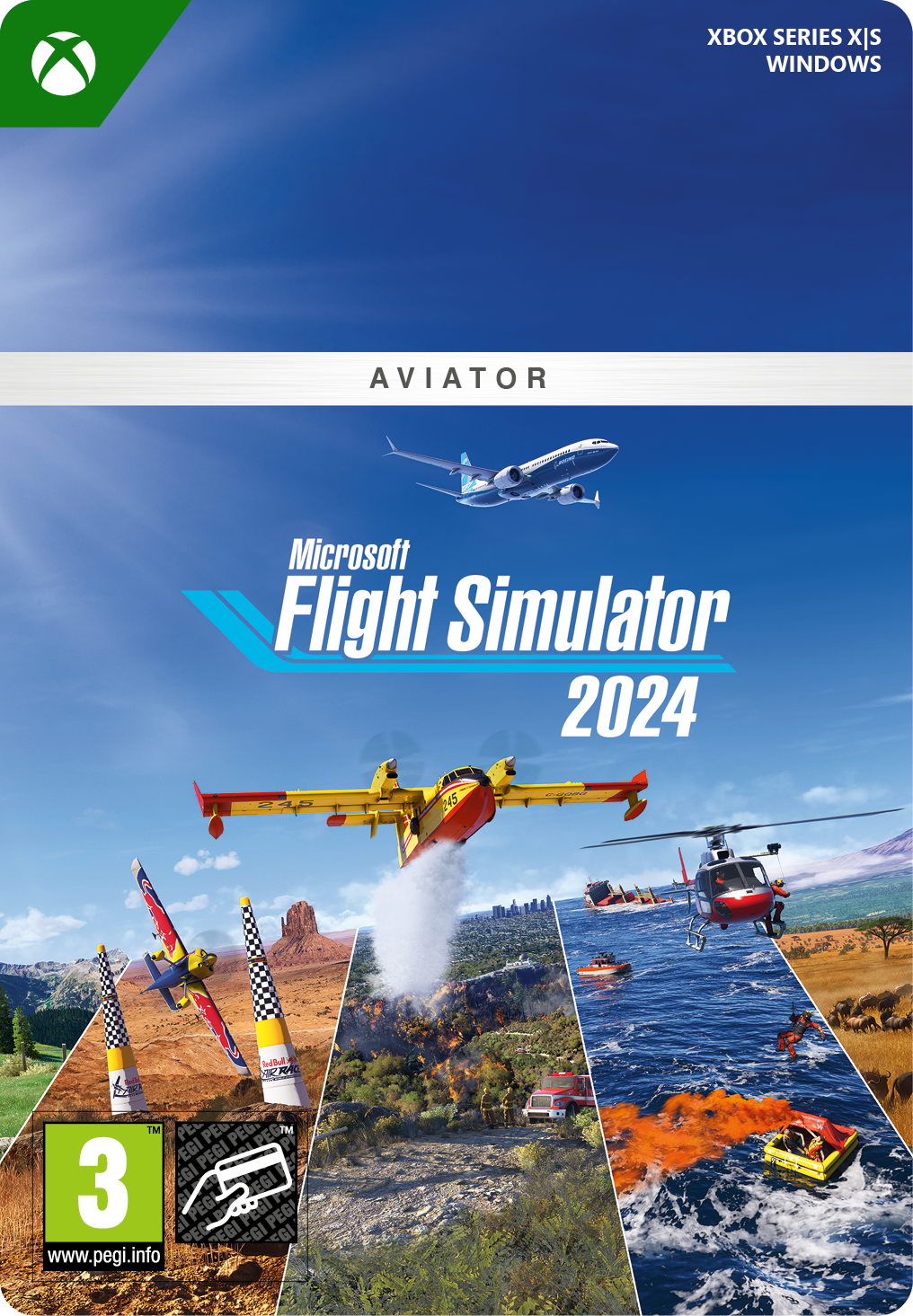 Microsoft Flight Simulator 2024 Aviator Edition PC Xbox Series X Xbox Series S Galaxus